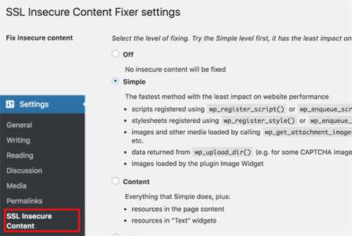 Fix Mixed Content Error in WordPress - Chợ Webs